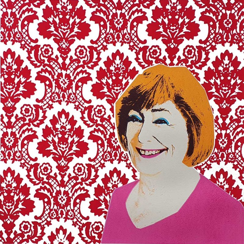 Alice Strange artist: print, paint, collage, textile